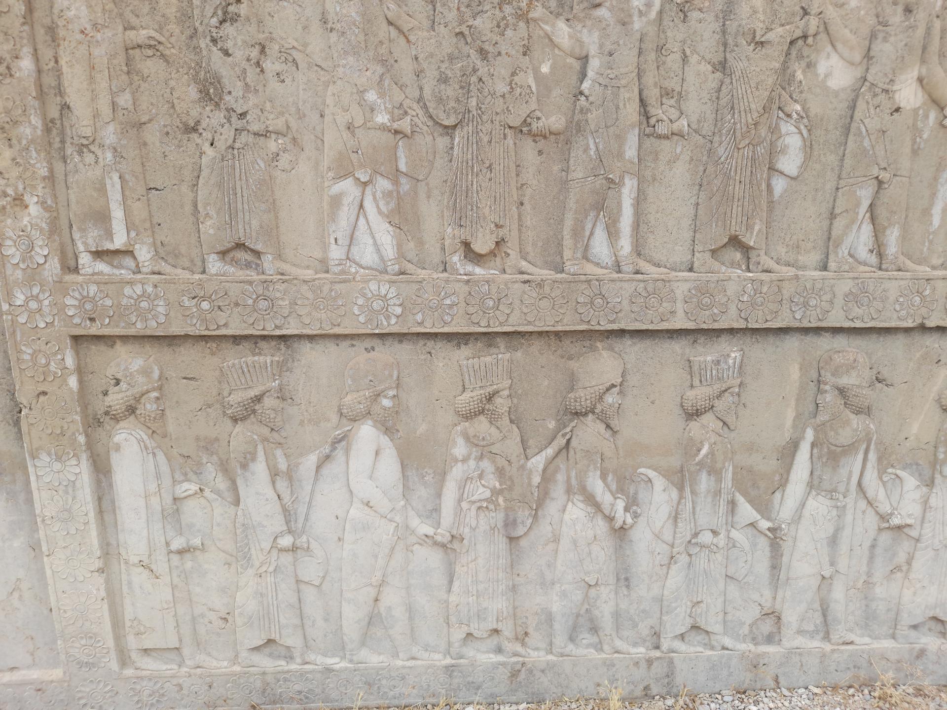 تخت جمشید - نقشه نشان