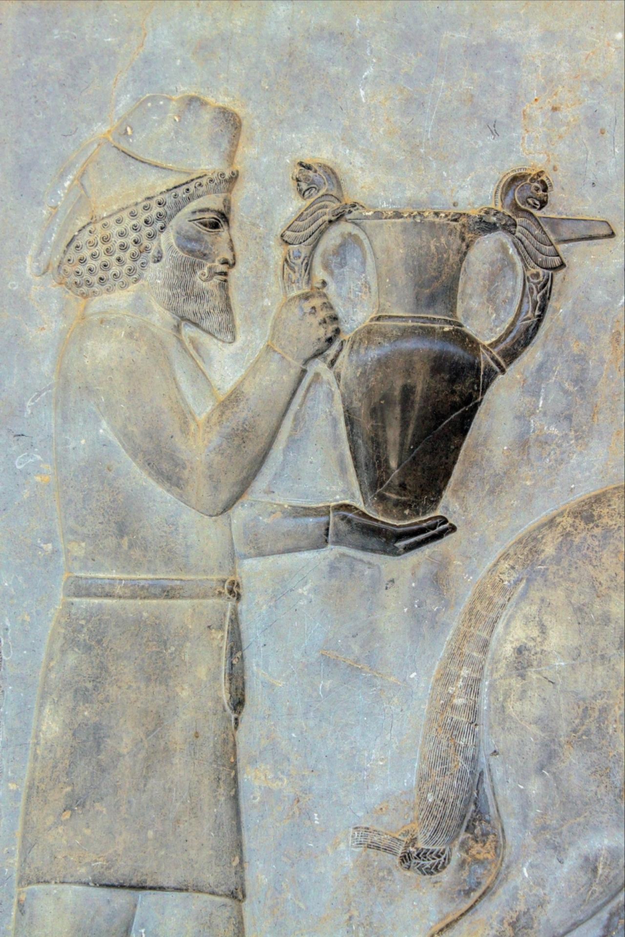 تخت جمشید - نقشه نشان