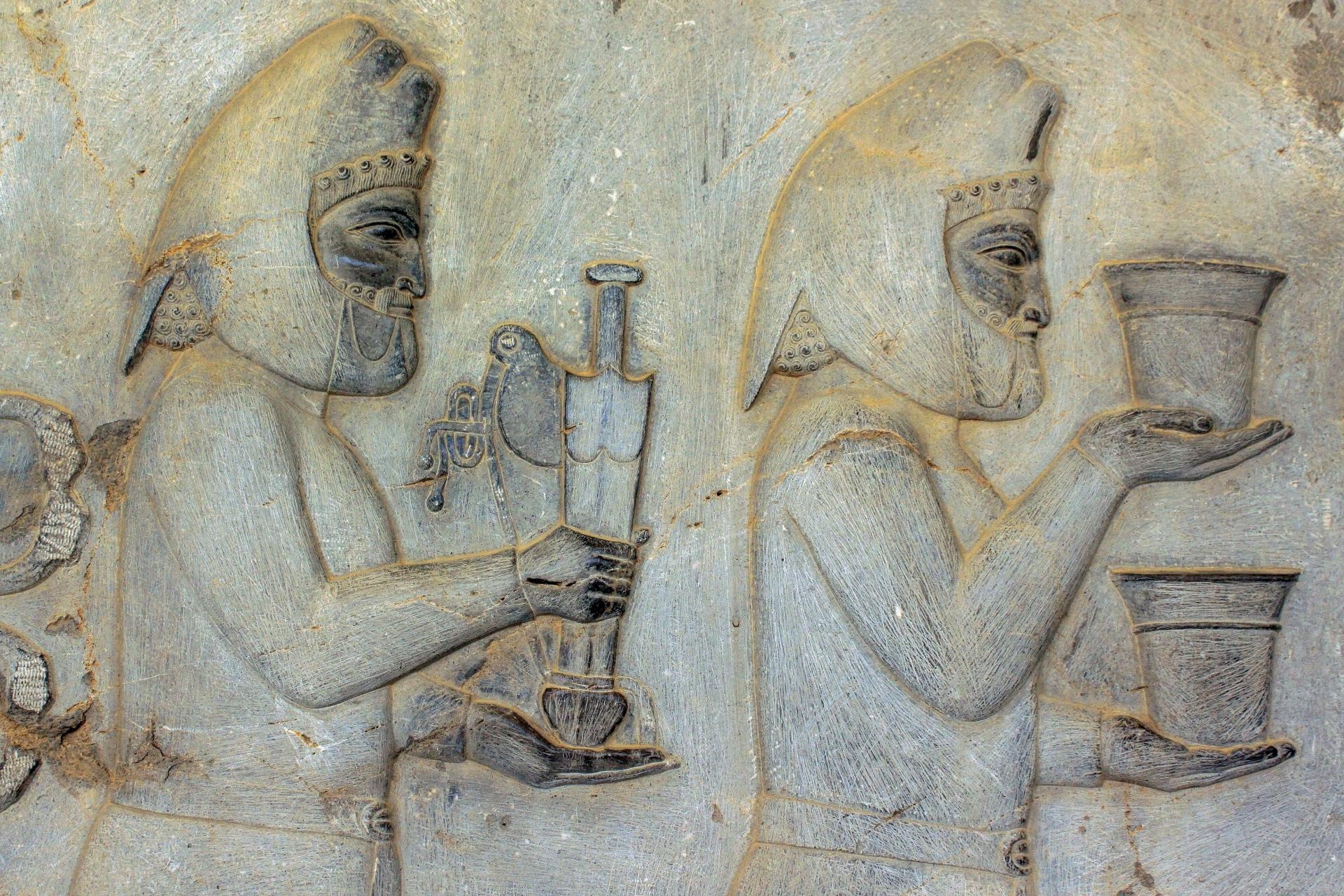 تخت جمشید - نقشه نشان