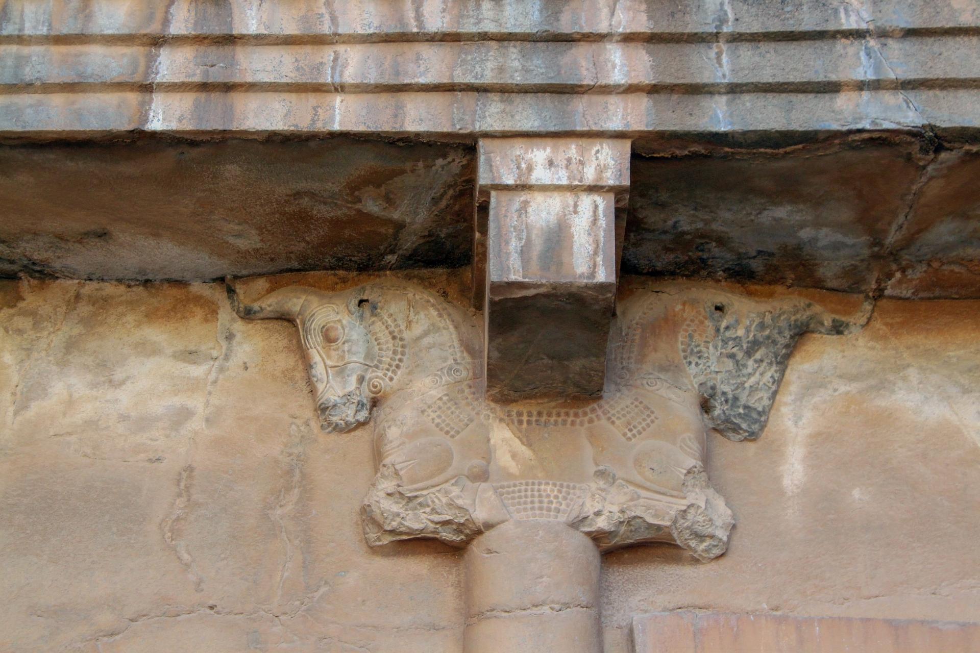 تخت جمشید - نقشه نشان