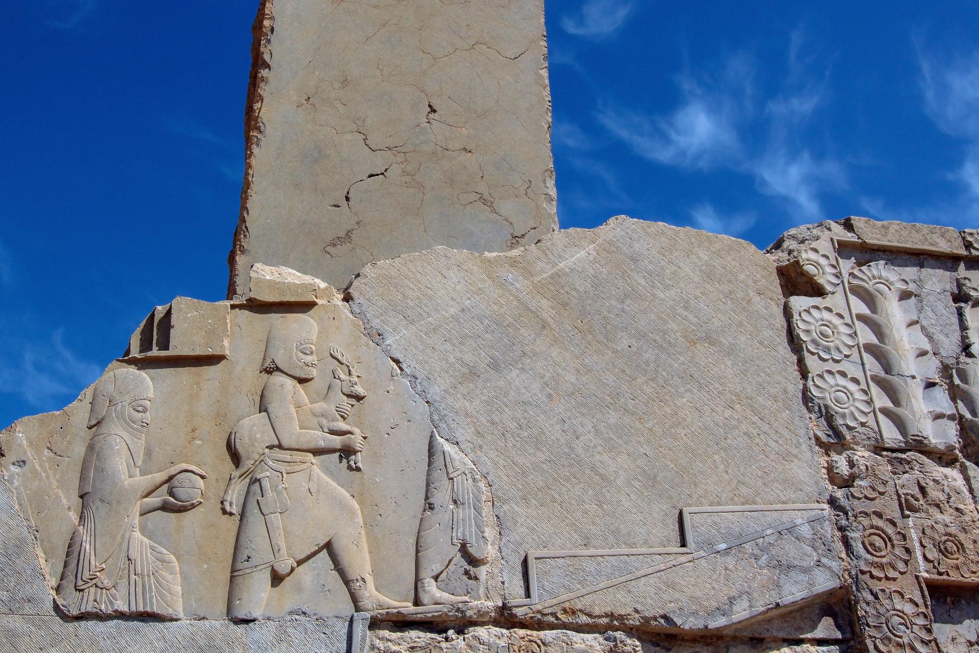 تخت جمشید - نقشه نشان