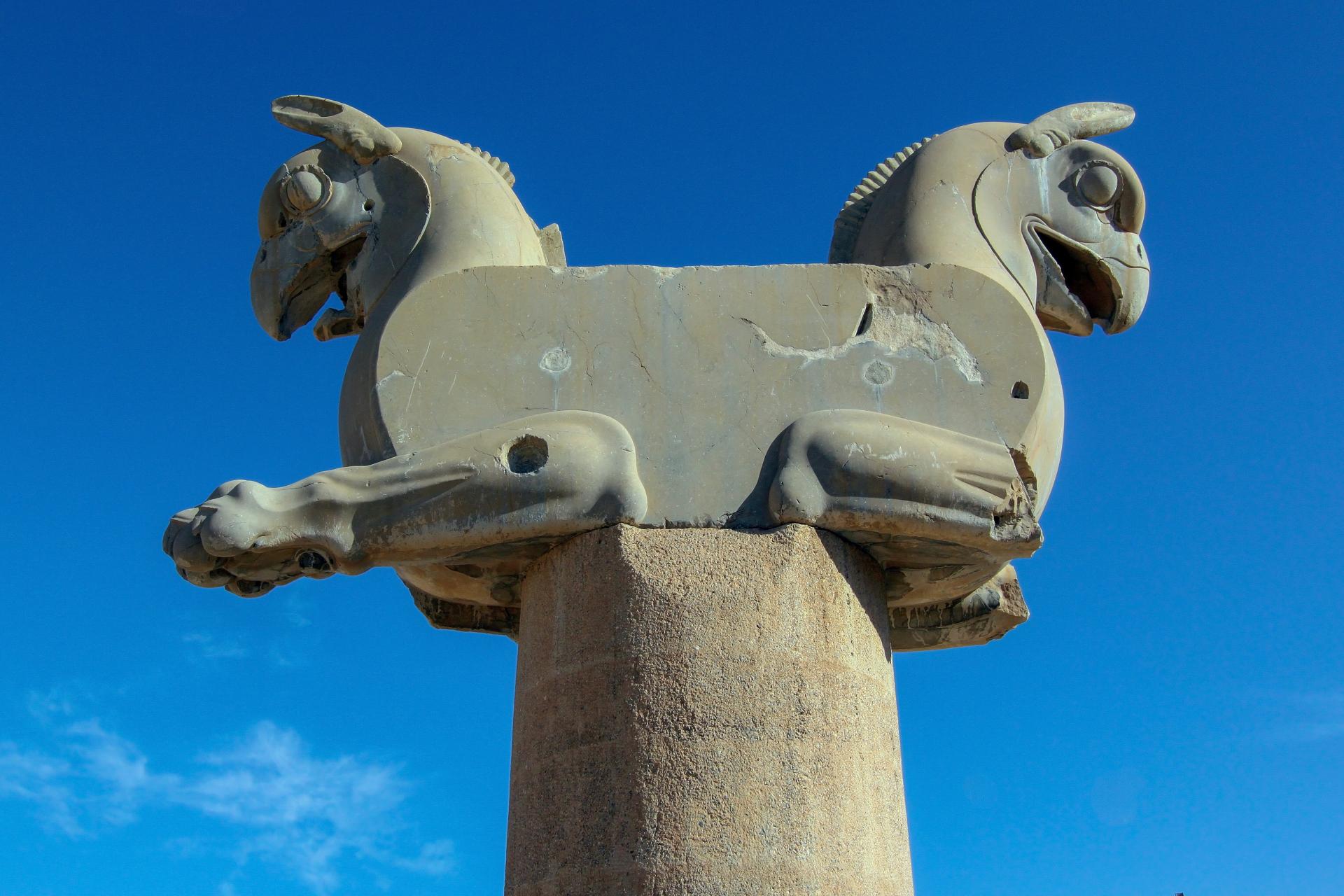 تخت جمشید - نقشه نشان