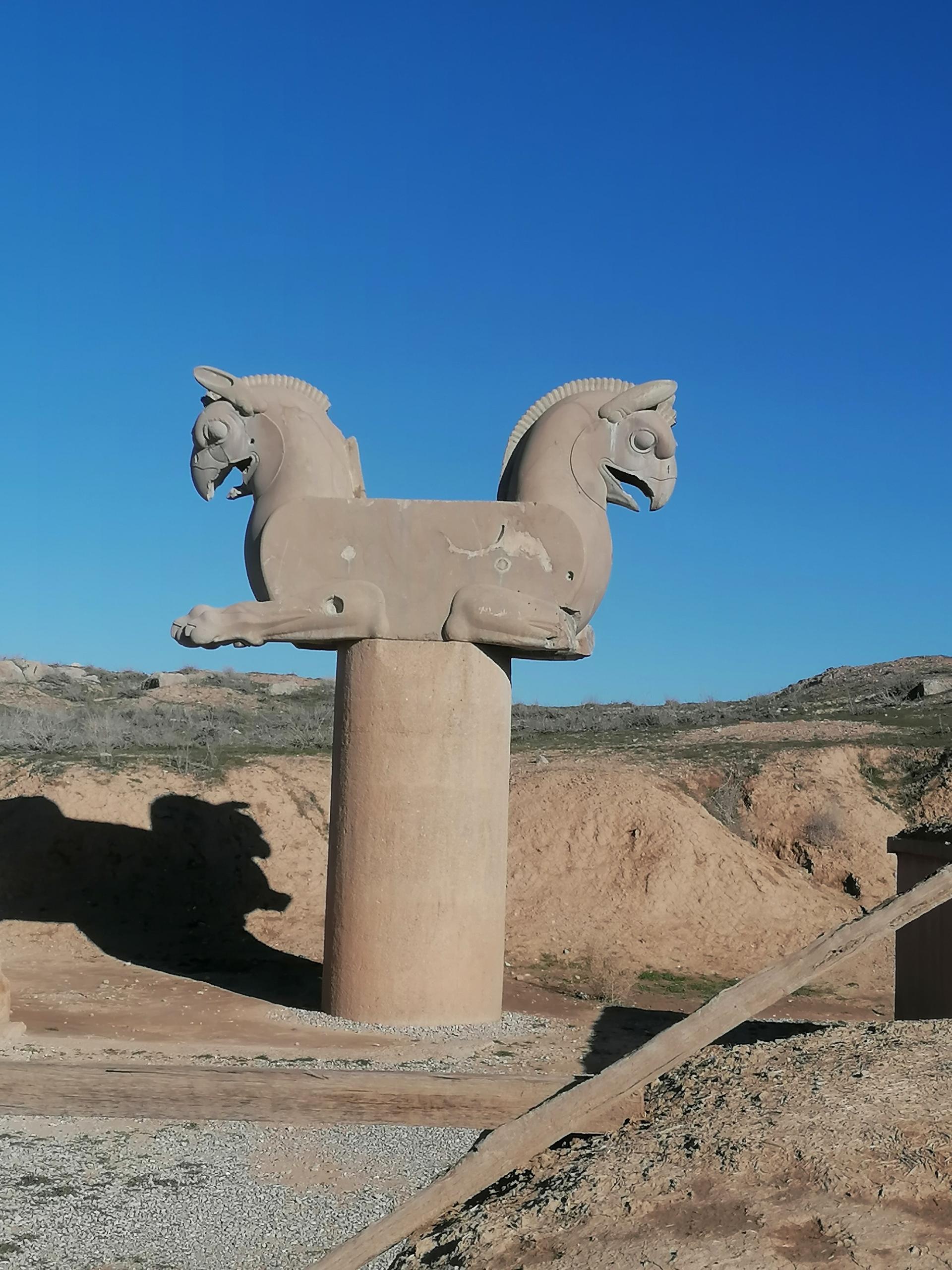 تخت جمشید - نقشه نشان