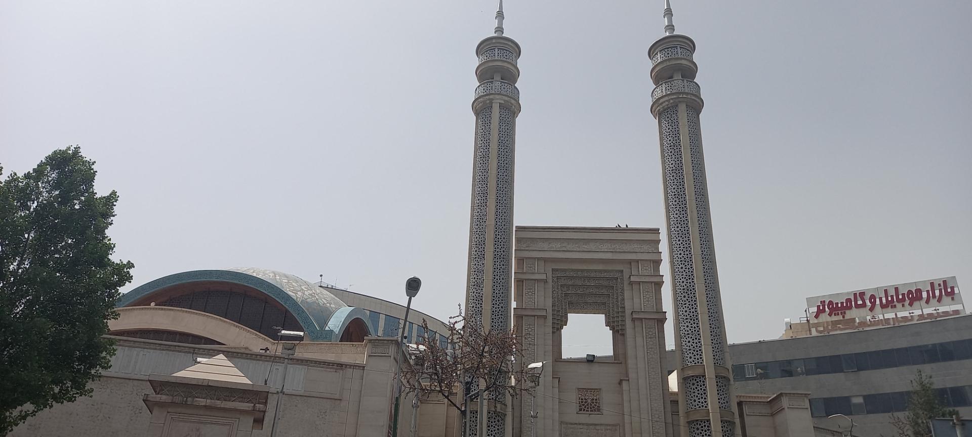 مسجد جامع شهرک غرب (شهرک غرب، تهران) - نقشه نشان