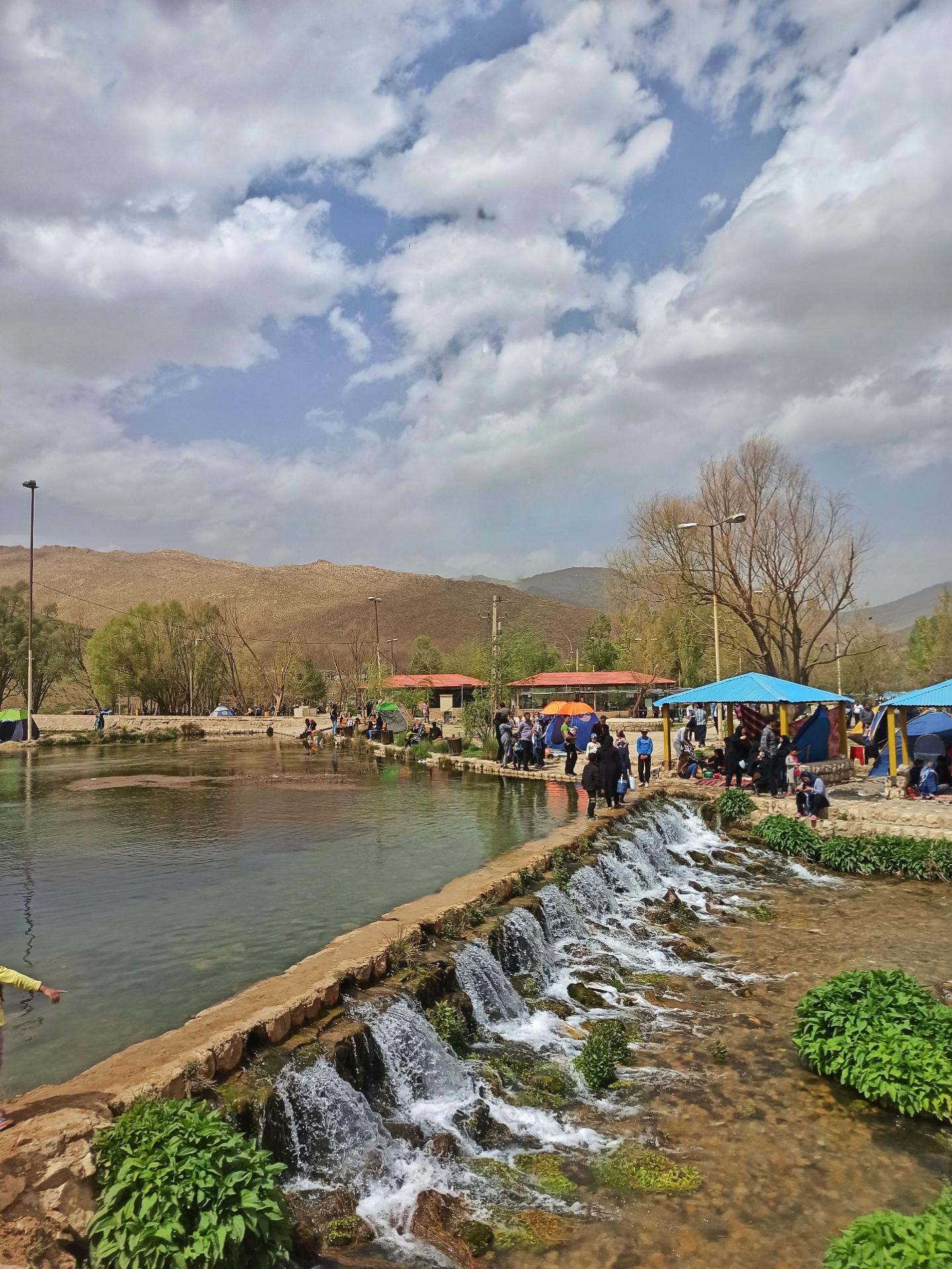 چشمه دیمه نقشه نشان