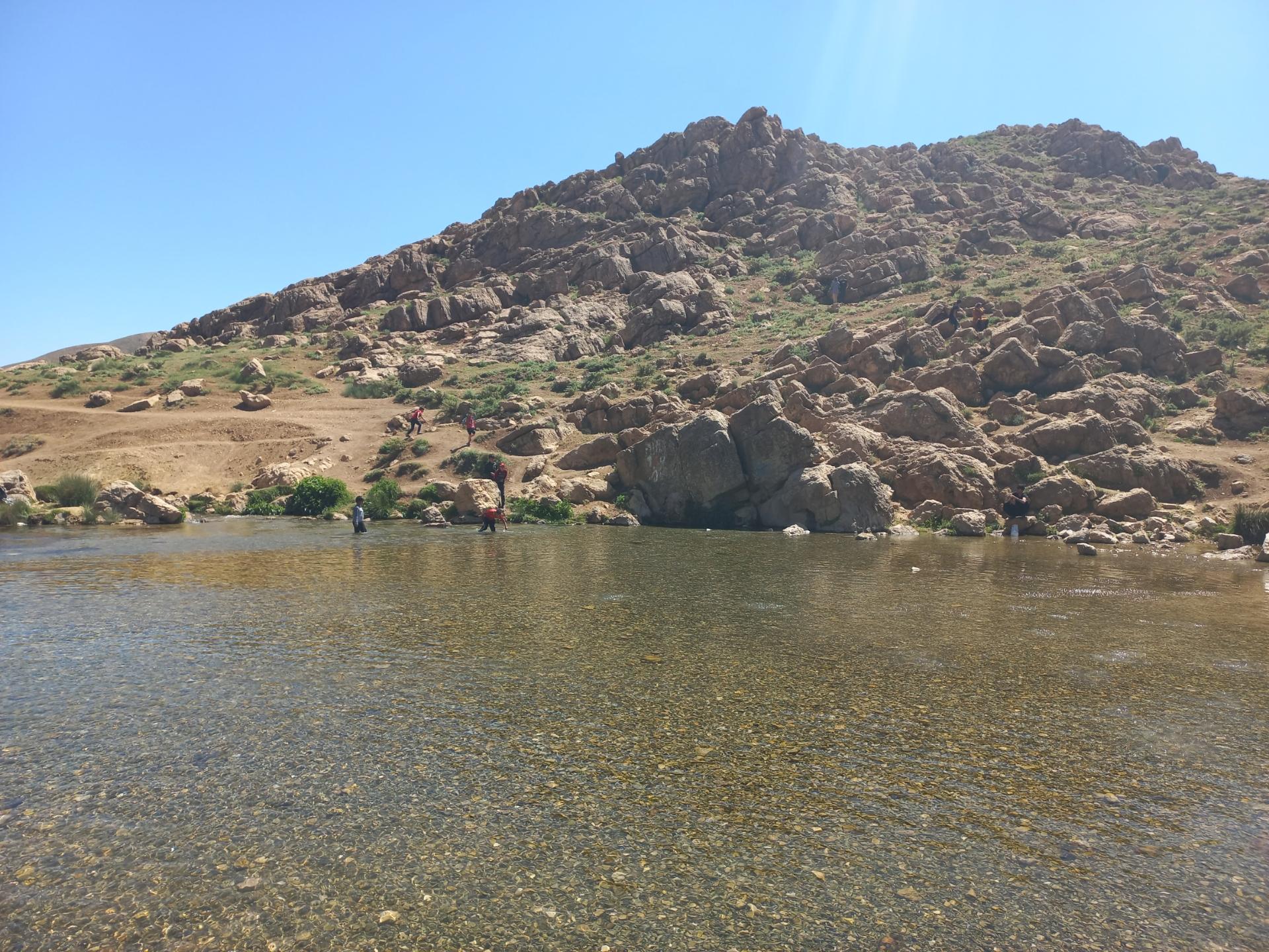 چشمه دیمه نقشه نشان