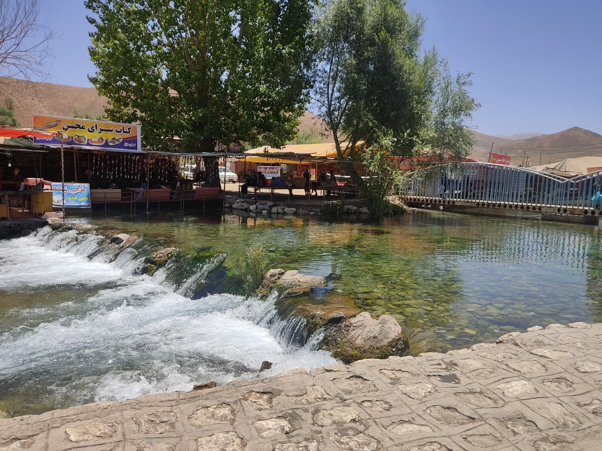 چشمه دیمه نقشه نشان